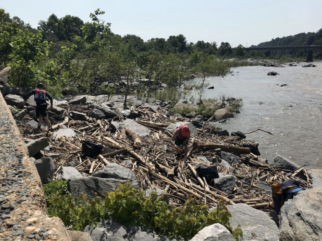 River Clean-up - Great Falls Foundation